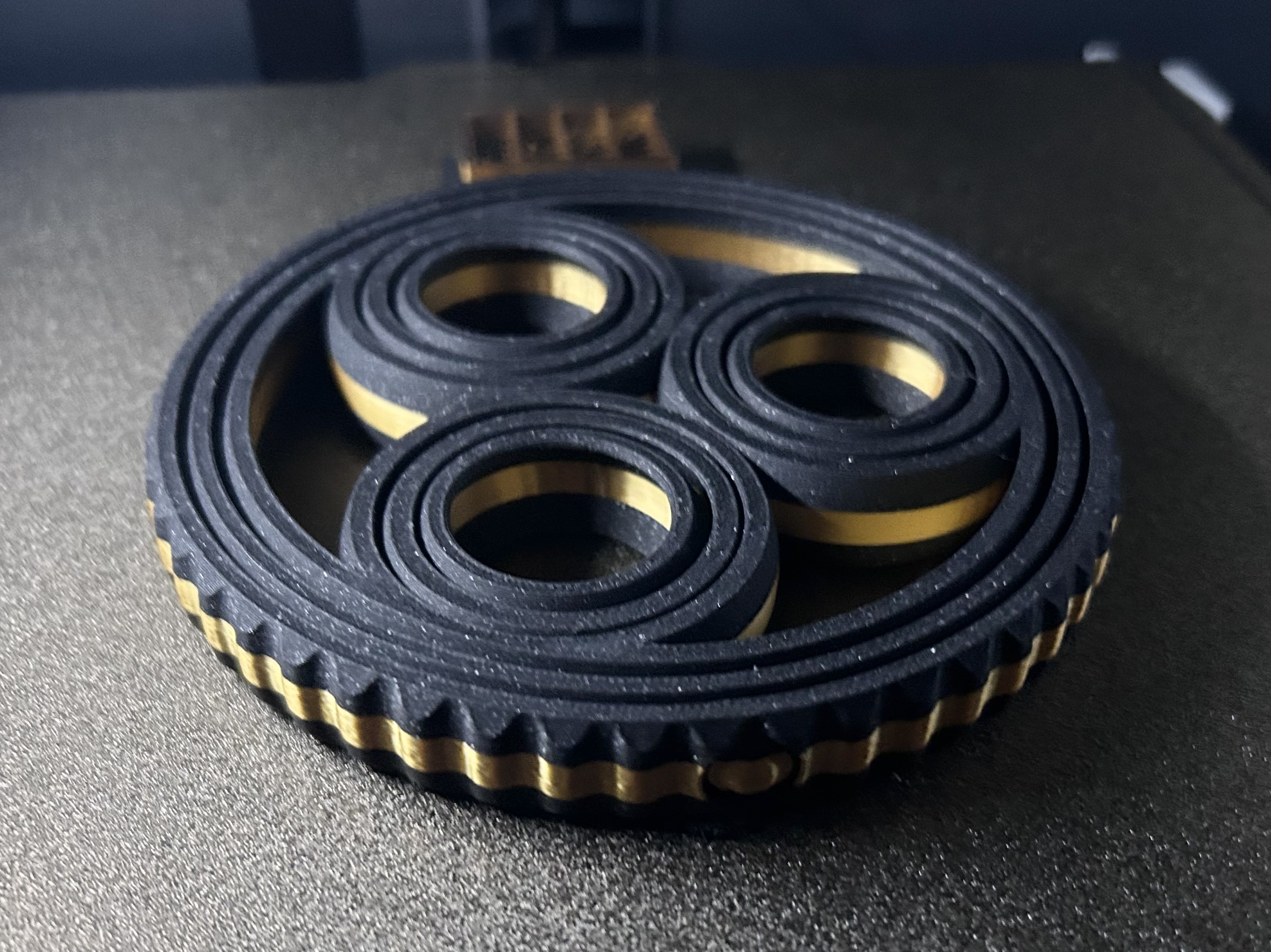 Rotarings Print In Place Rotating Fidget By Linkdesigns Download
