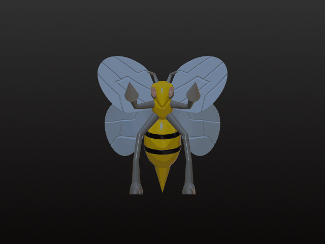 Beedrill by Unreal Visionz | Download free STL model | Printables.com