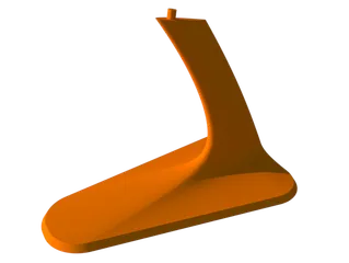 Simple stand for airplane 1:400 by mbrazdil | Download free STL model ...
