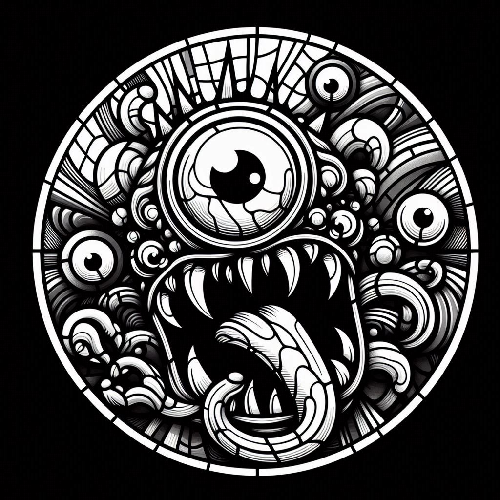 Monster 14 (two colours) by Nina Máčová | Download free STL model ...