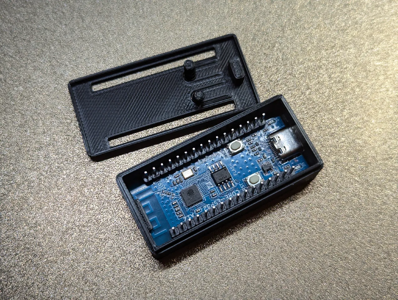 Case for LuatOS ESP32-C3 Core. Regular + super slim with buttons access by Denys Shevtsov ...