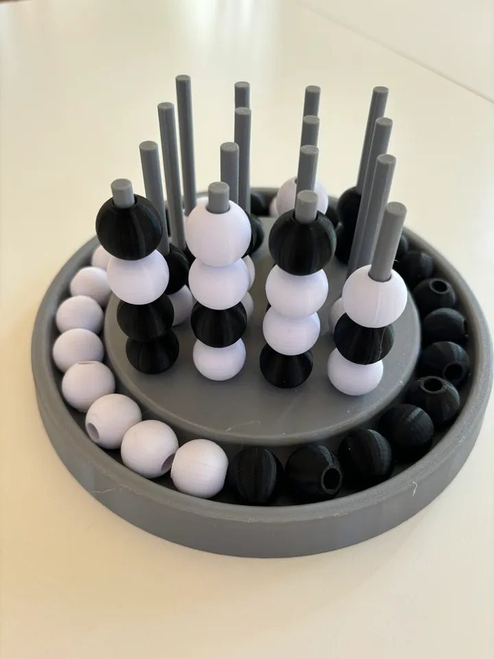 3D Four in a row by Danne | Download free STL model | Printables.com