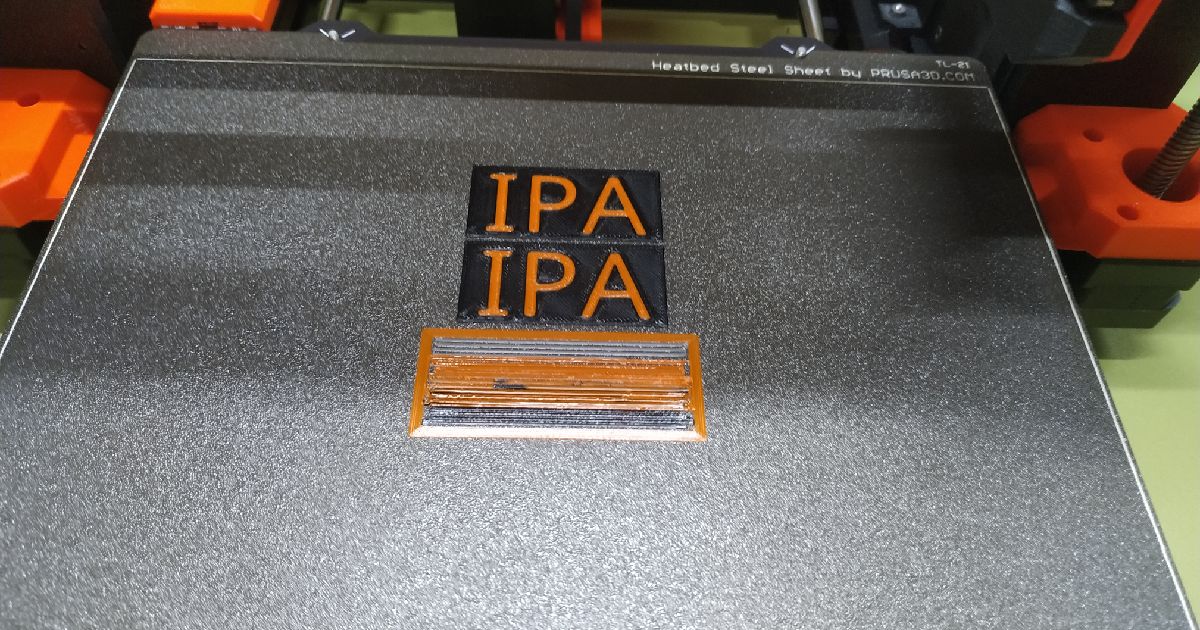 IPA Label by 3D tisk GPOA | Download free STL model | Printables.com