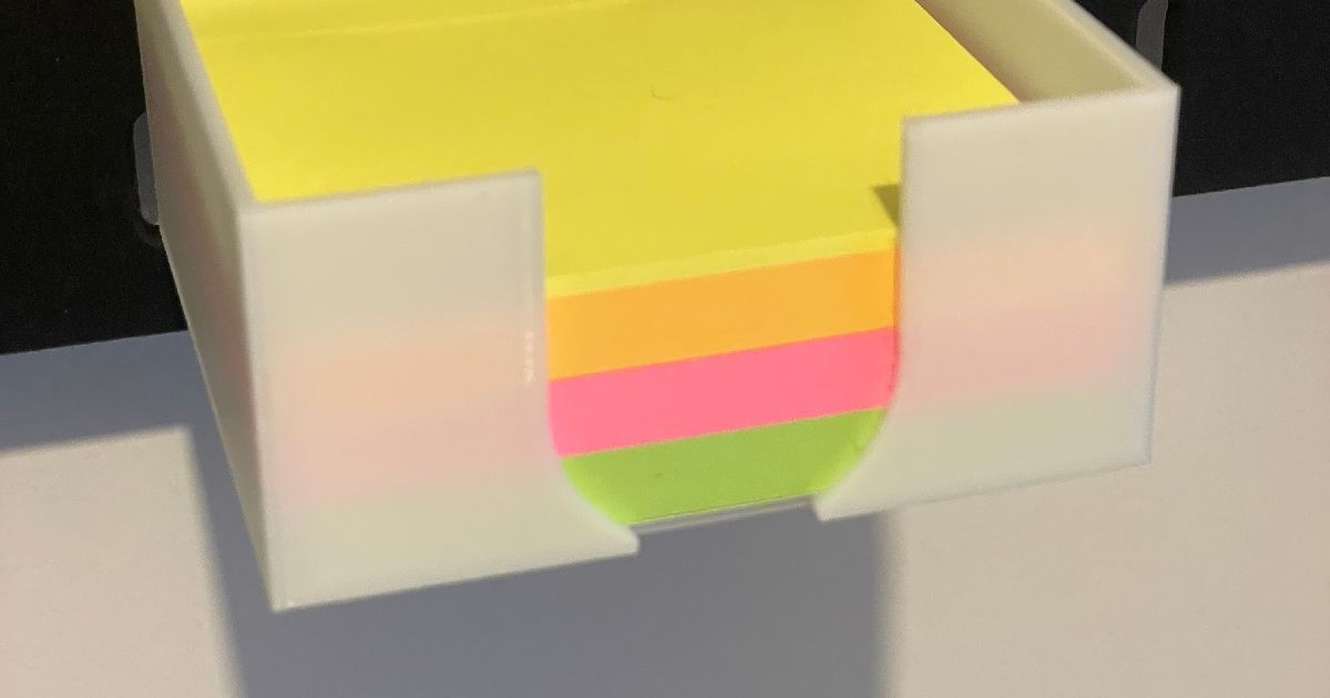 IKEA Skådis Stick Notes block holder by Bruno Castro | Download free ...