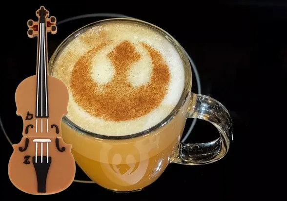 STAR WARS sign - coffee stencil by Mgr. Pavel Krist | Download free STL ...