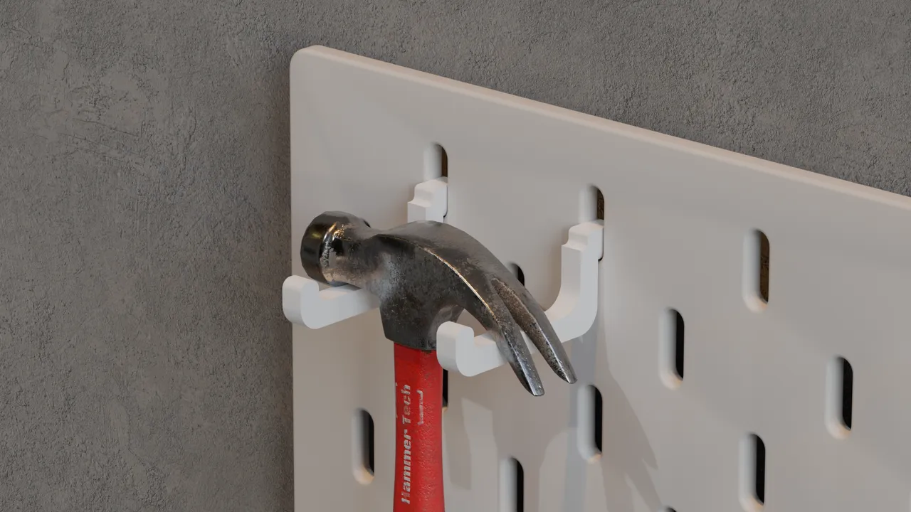 Skadis hooks by Daniel Roa | Download free STL model | Printables.com