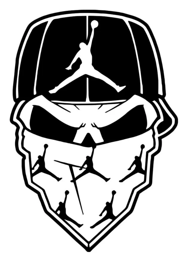 Skeleton Jordan Wall Decor by Jura Švébiš | Download free STL model ...