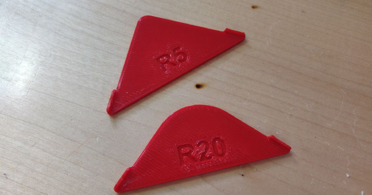 Simple Corner Rounding Guide For Paper Parametric By Kaarel Pärtel Download Free Stl Model 