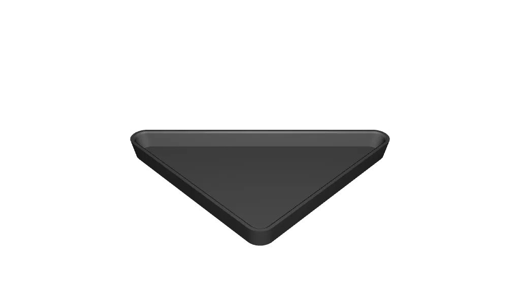 Right-angled triangular tray by georgmierau | Download free STL model ...