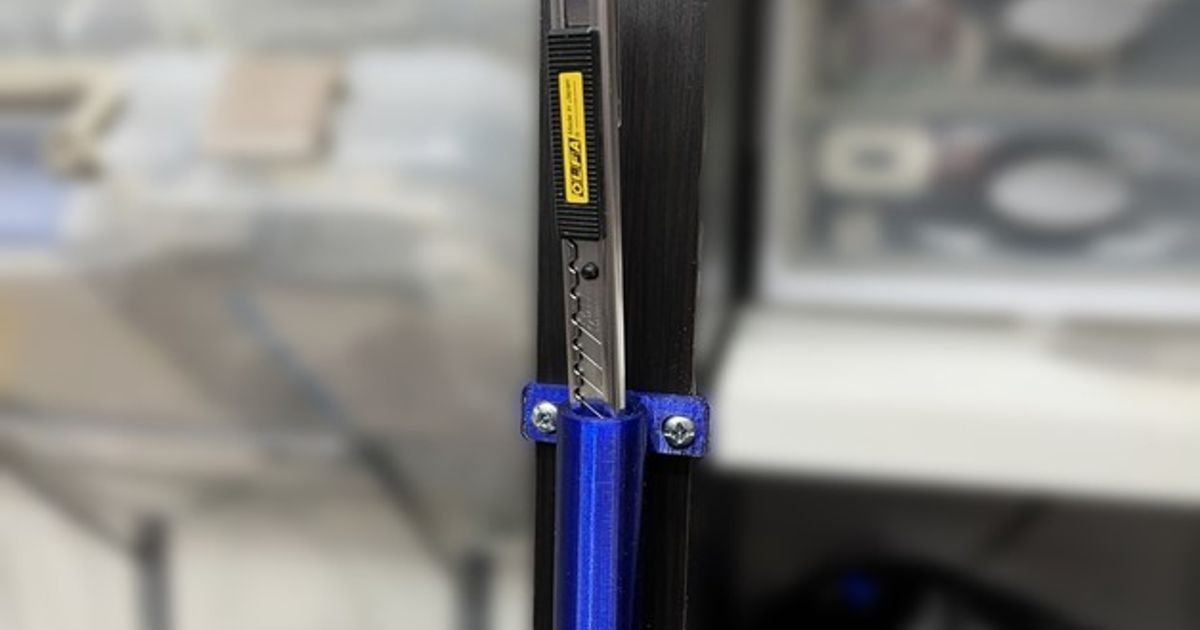 Olfa 9mm Utility Knife Holder by Dillon Nichols | Download free STL ...