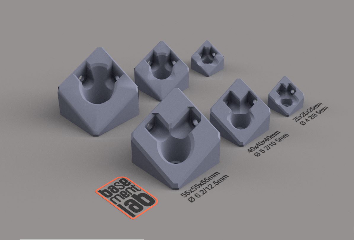 Angle Bracket Braces - Staffe angolari by BasementLAB | Download free ...