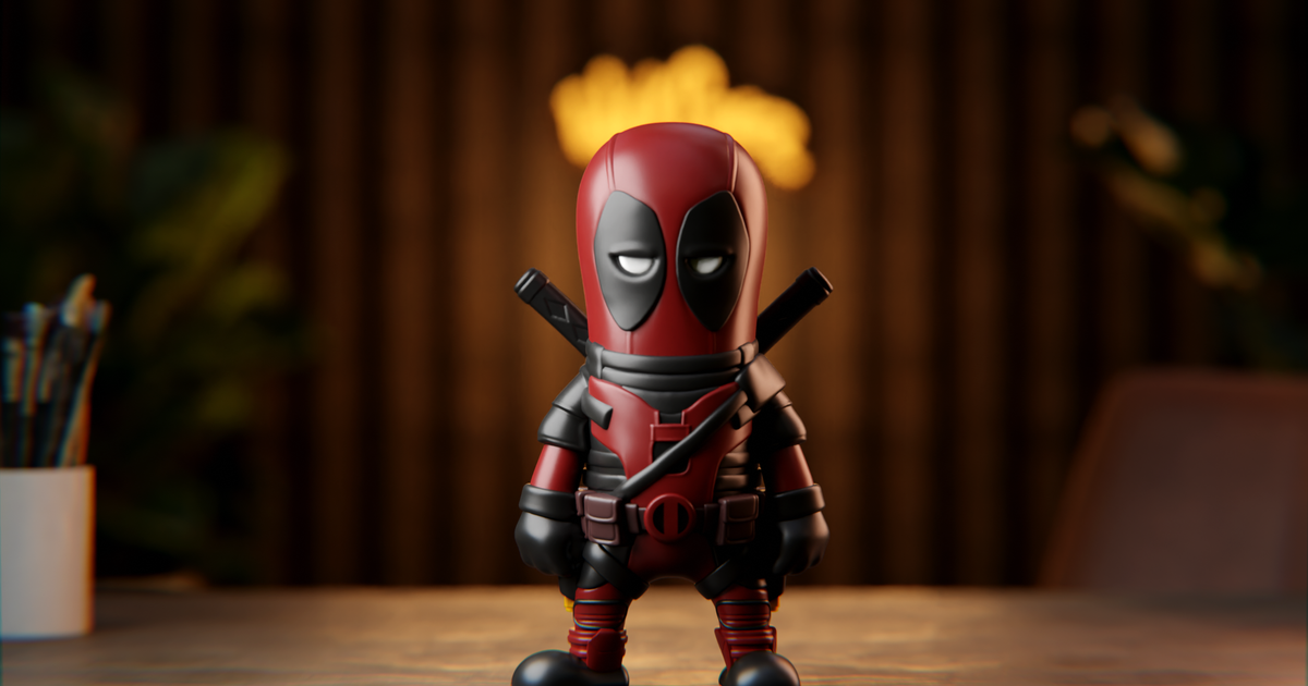 Mini Deadpool 2024 by Wekster | Printables Store