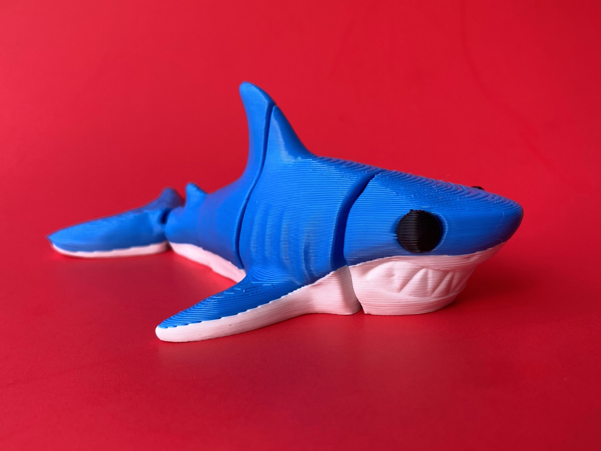 Articulated Happy Shark, Flexi Fish Toy by Cylix3D | Download free STL ...