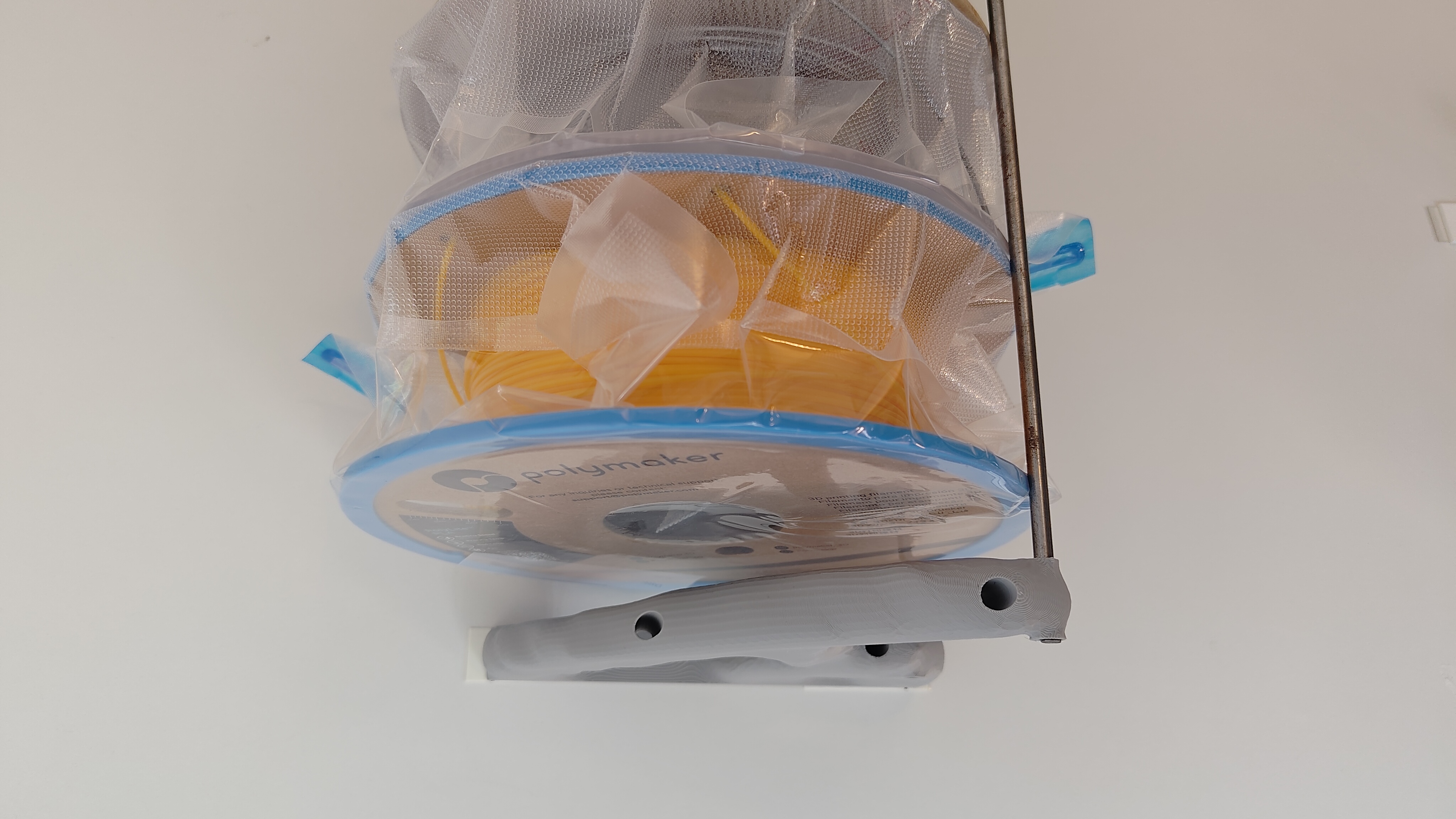 Spool Holder Topology Optimized by Flemobil | Download free STL model ...