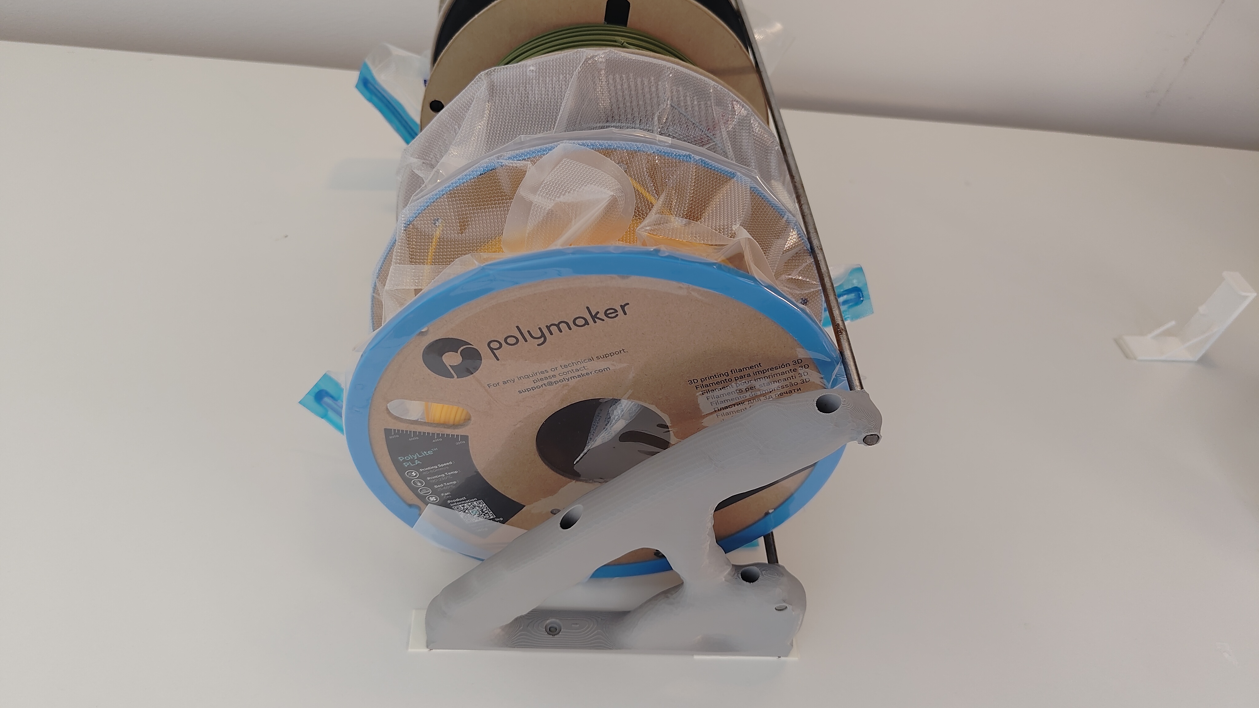 Spool Holder Topology Optimized by Flemobil | Download free STL model ...