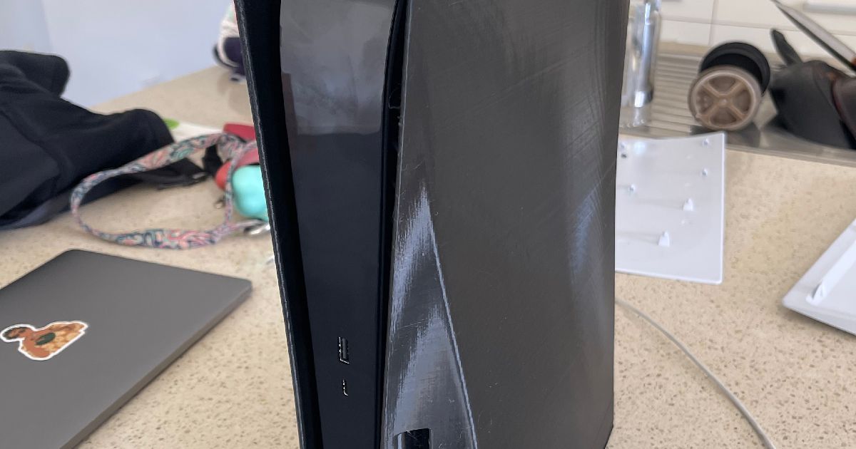 PS5 (Original - not slim) Side Panels by Rhys34512 | Download free STL ...