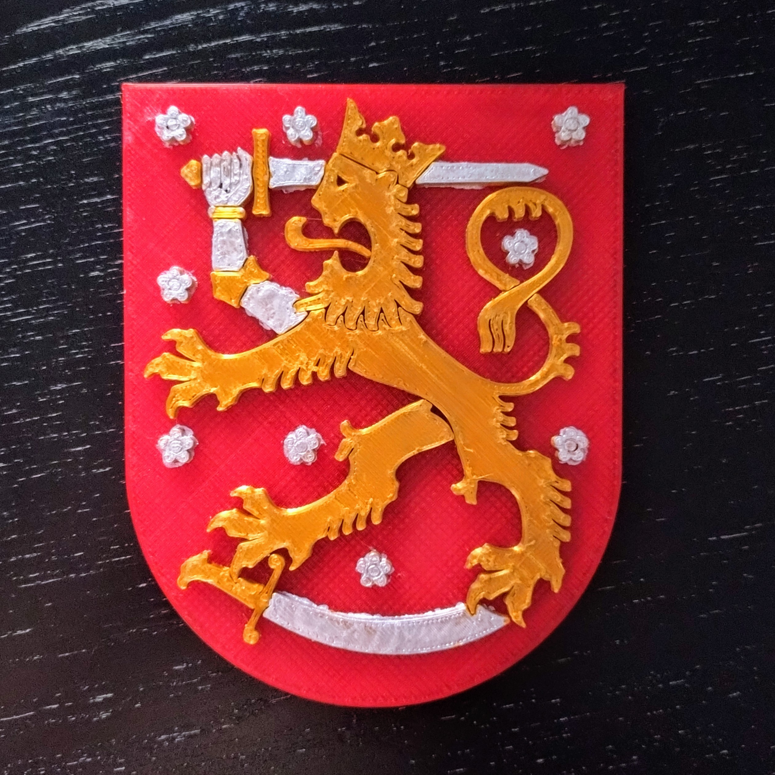 Coat of arms of Finland by FIN245 | Download free STL model ...