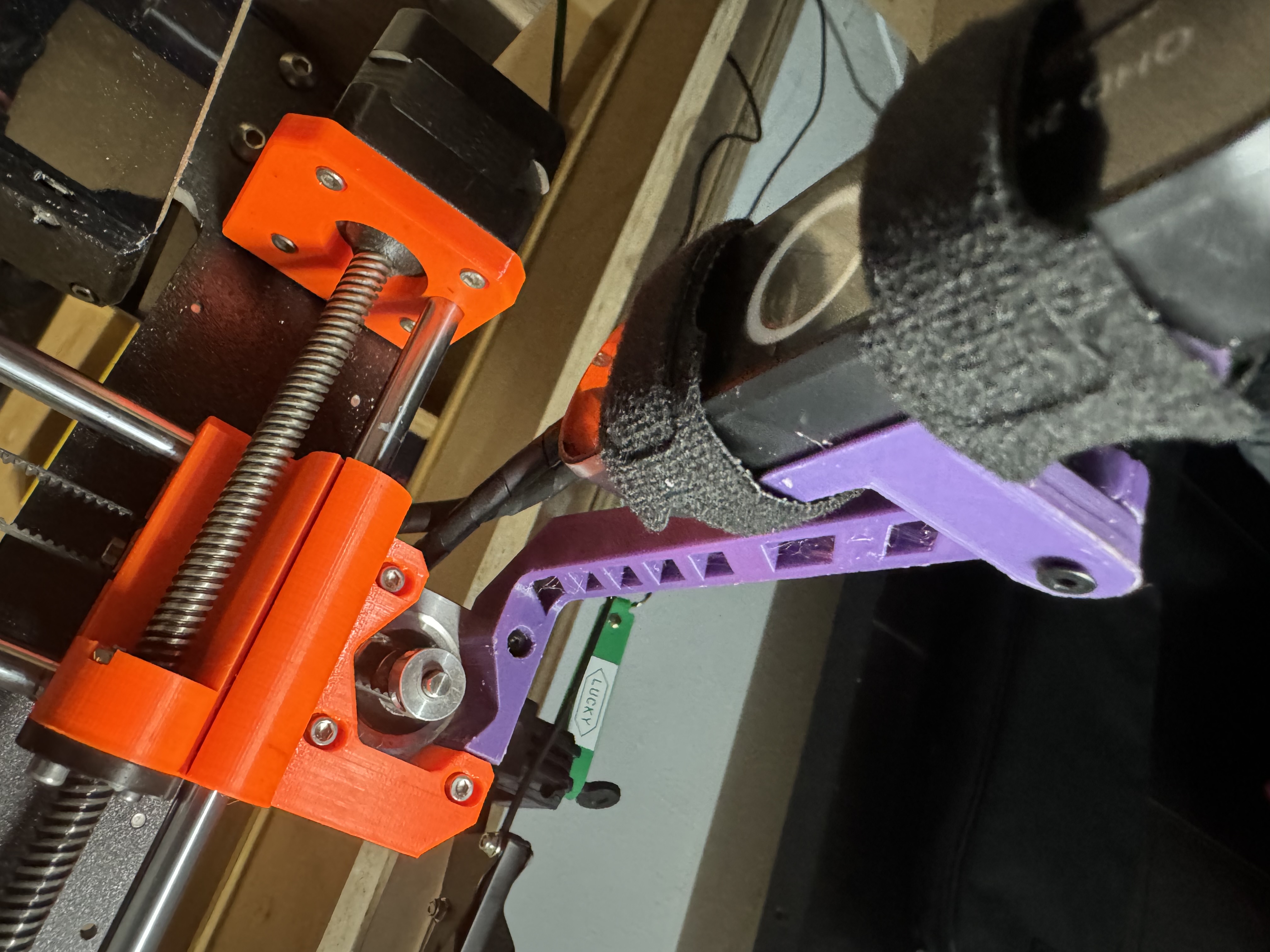 Prusa MK3S mount for generic camera (with zip ties) by Magdiel3 ...