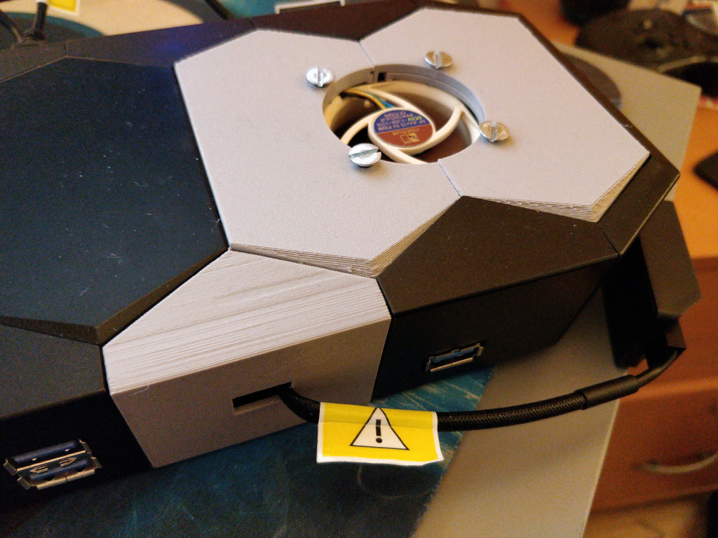 MOX Box modified parts to add a fan by dada | Download free STL model ...