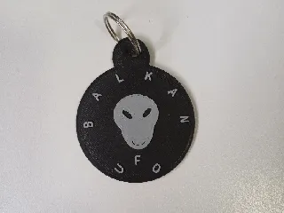 Balkan ufo keychain by Hrvoje Huskić | Download free STL model ...