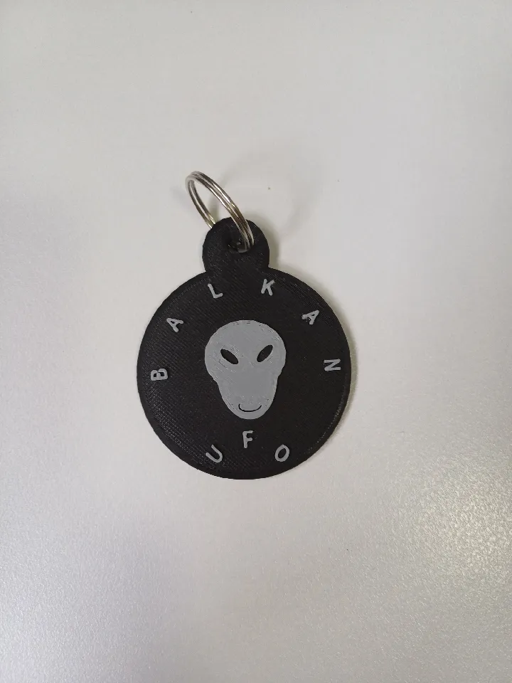 Balkan ufo keychain by Hrvoje Huskić | Download free STL model ...