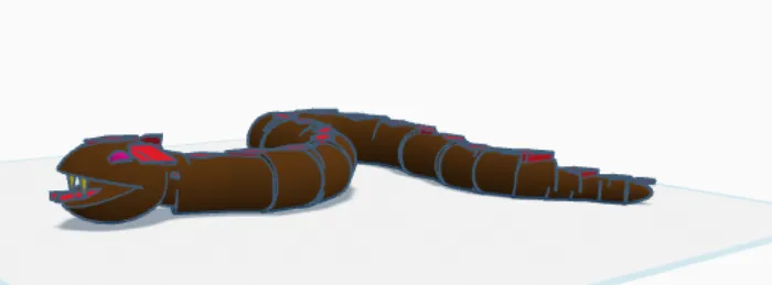 snake by 3d printers fan | Download free STL model | Printables.com
