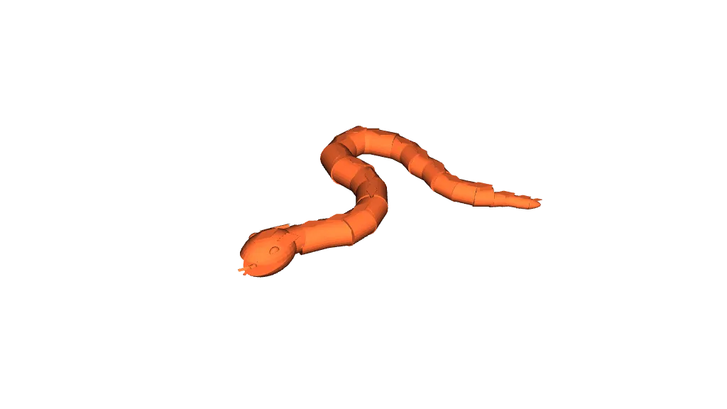 snake by 3d printers fan | Download free STL model | Printables.com