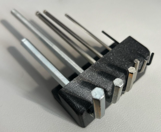 Allen key holder by Kuba | Download free STL model | Printables.com