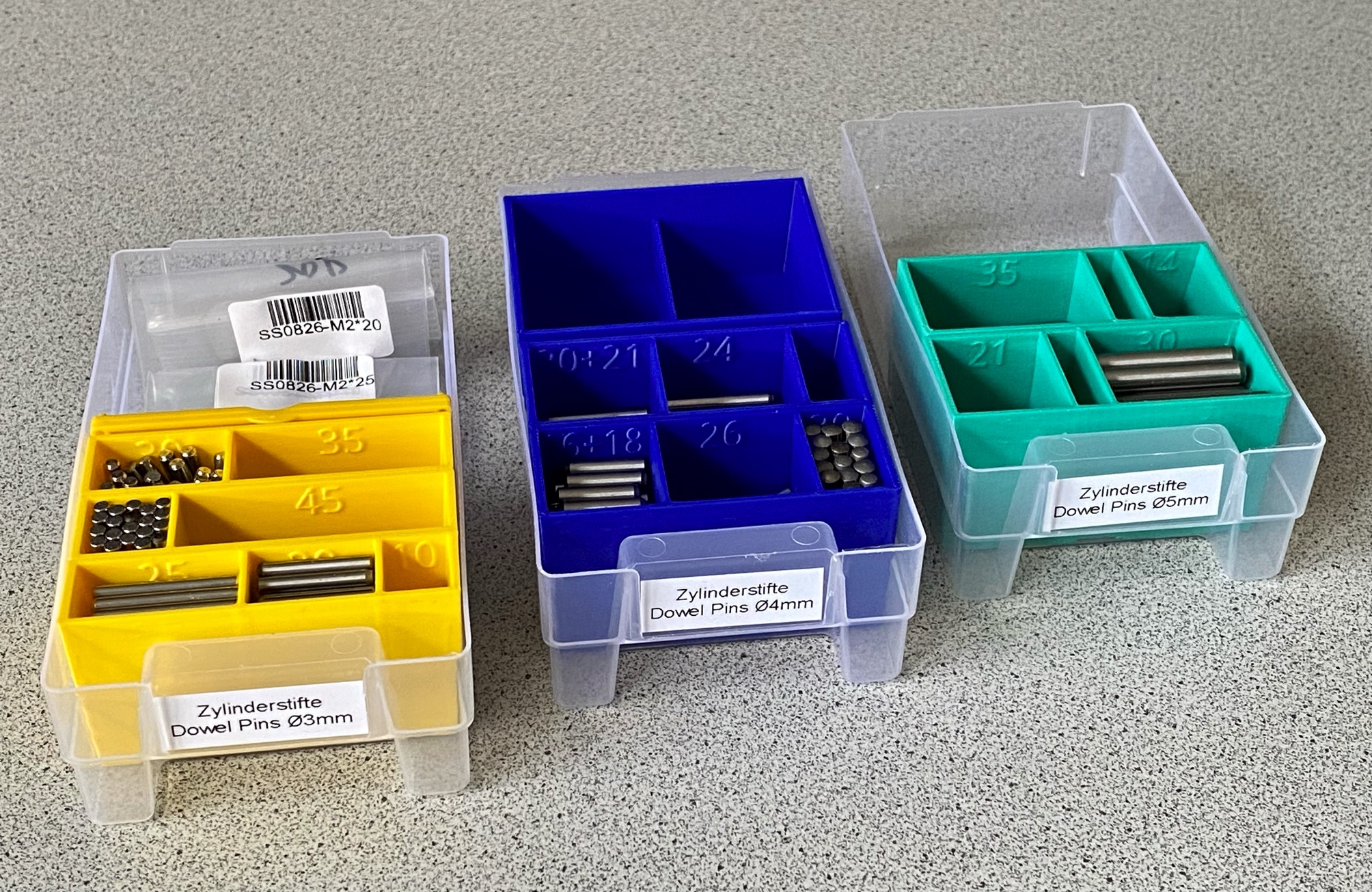 Separator Compartments for Assortment Tool Box brandname "Allit" (here ...