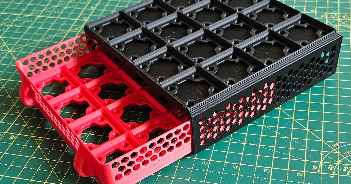 Gridfinity Drawer (4x4) by T1tch | Download free STL model | Printables.com