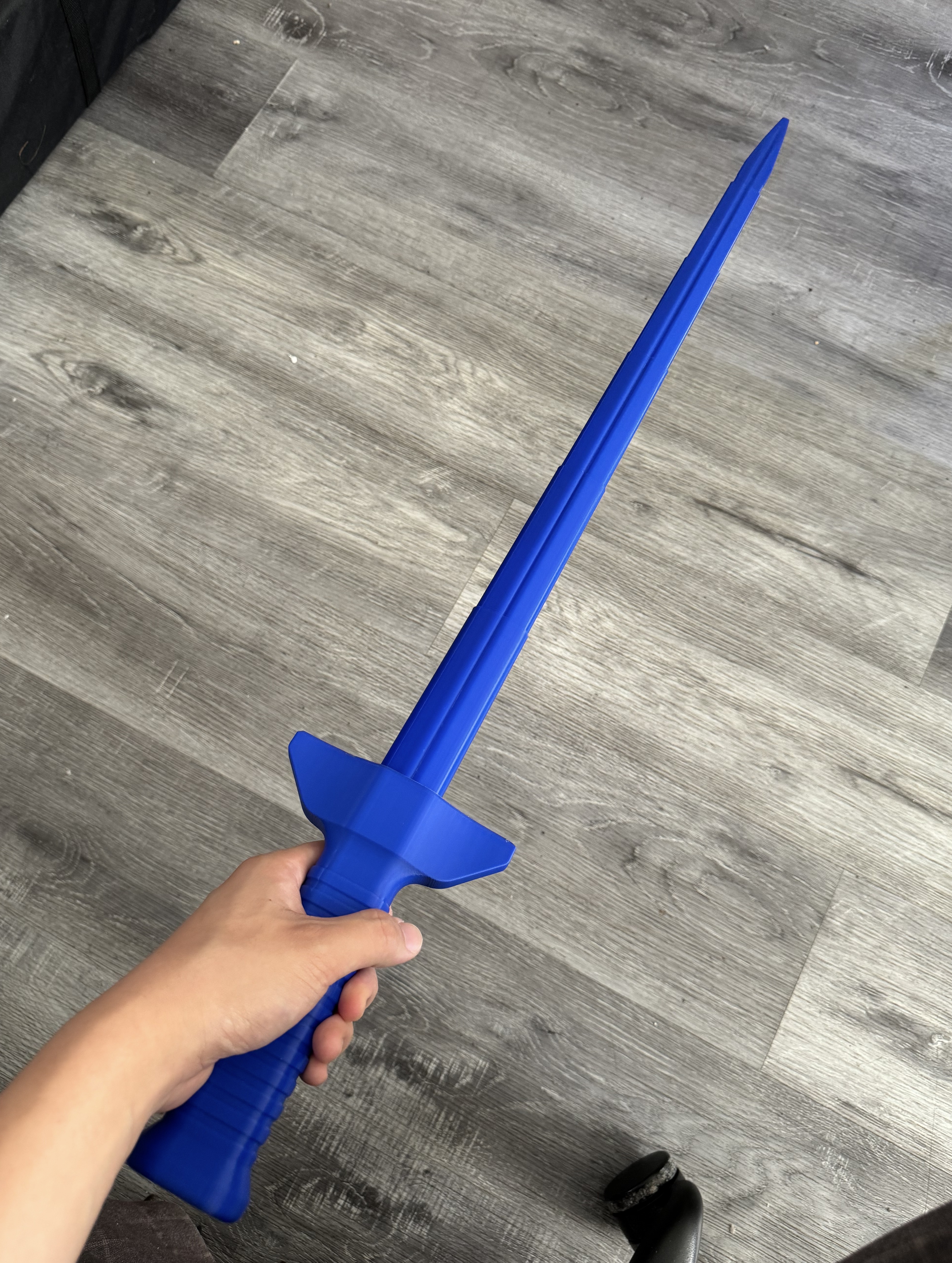 Collapsing sword public domain by Len Yuan | Download free STL model ...