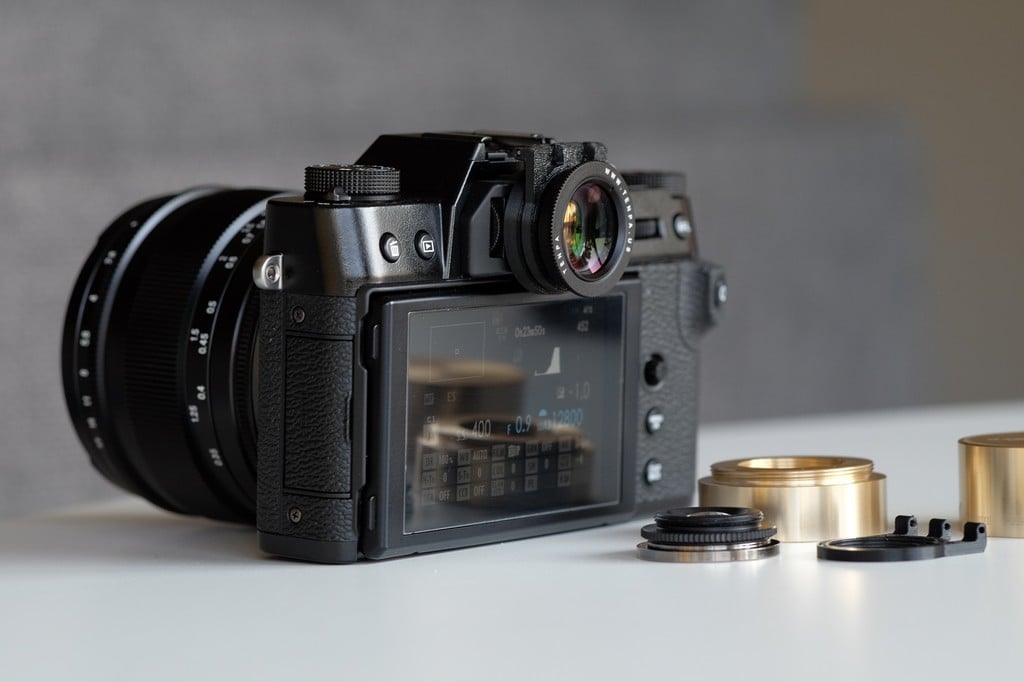 Fujifilm X-T30 cameras and alike EVF adapter for Magnifying Eyepiece by ...