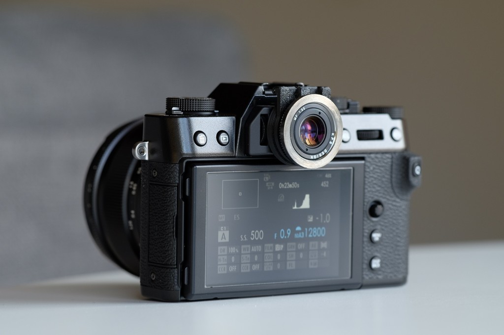 Fujifilm X-T30 cameras and alike EVF adapter for Magnifying Eyepiece by ...