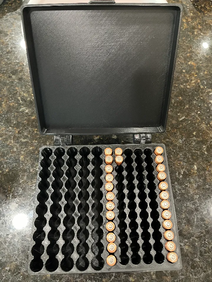 AA/AAA battery box by heaje | Download free STL model | Printables.com