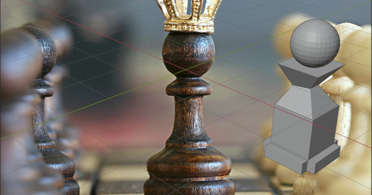 chess pawn by 3dmodles | Download free STL model | Printables.com