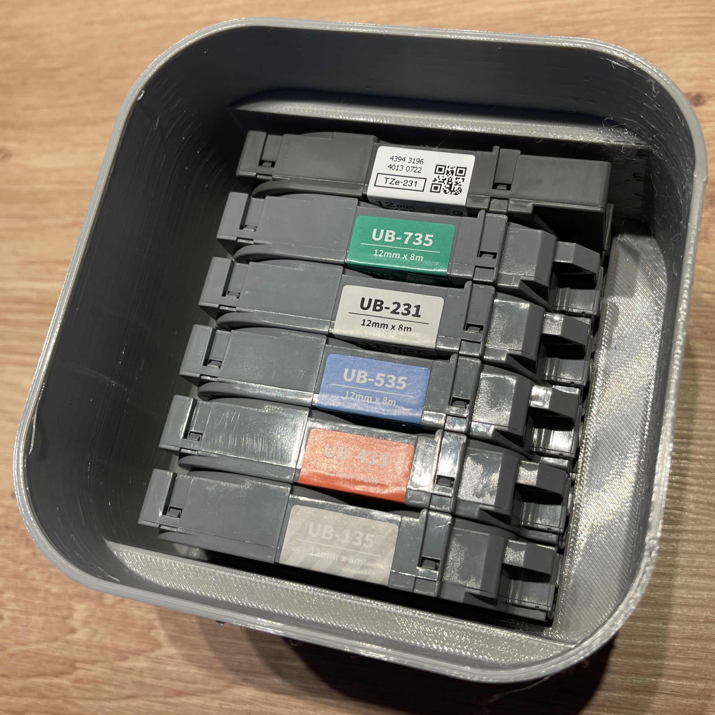 P-Touch Cube Case by MKprint | Download free STL model | Printables.com