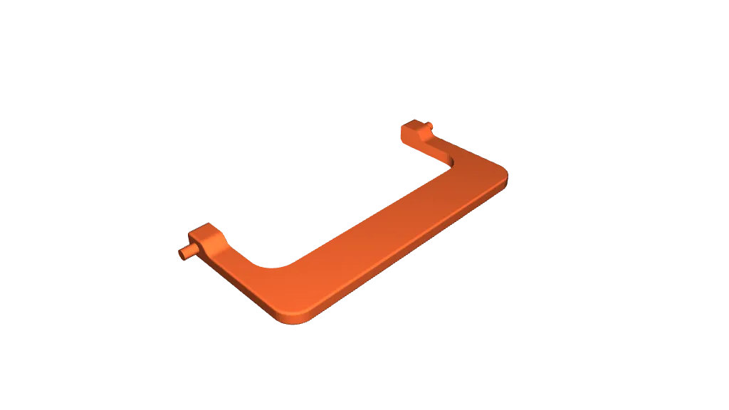 SAITEK ECLIPSE II keyboard leg by Akxe | Download free STL model ...