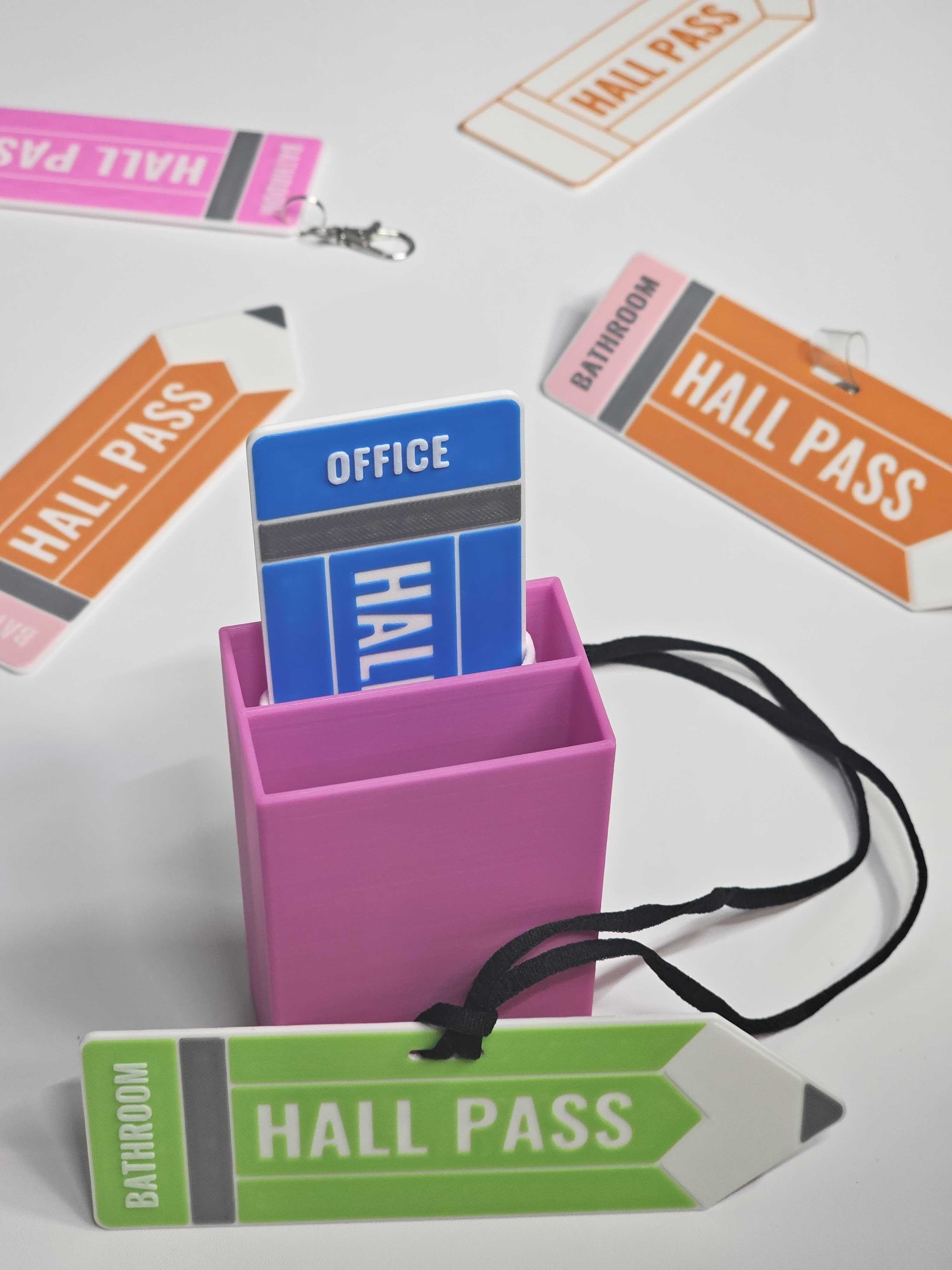 Hall Passes for Back to School | Multiple styles | "Pencil Holder ...