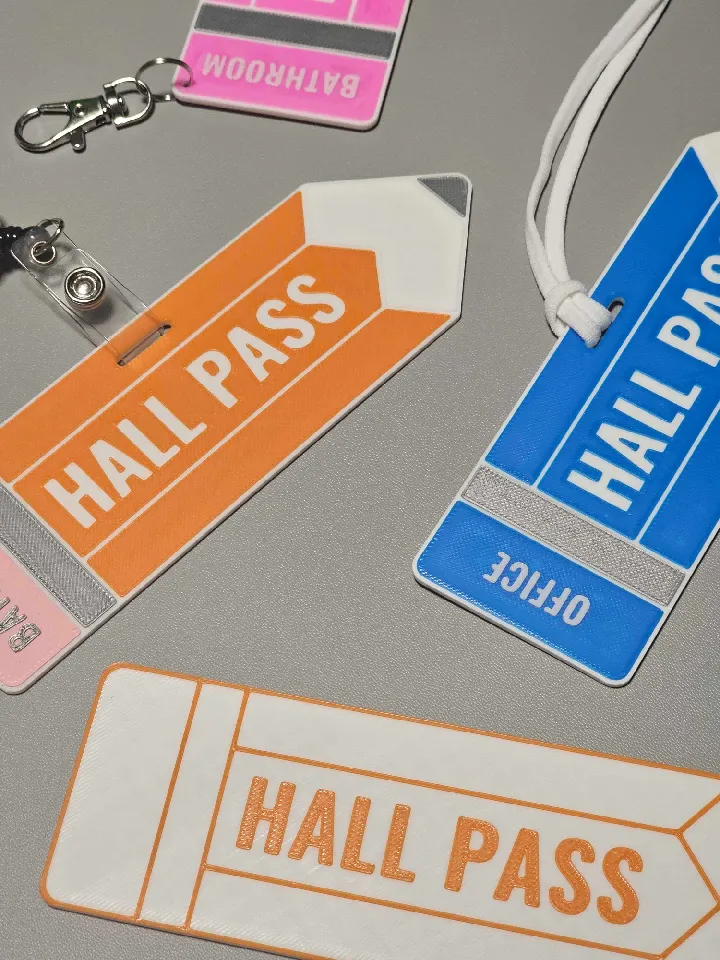 Klasserom Hall Pass Mal