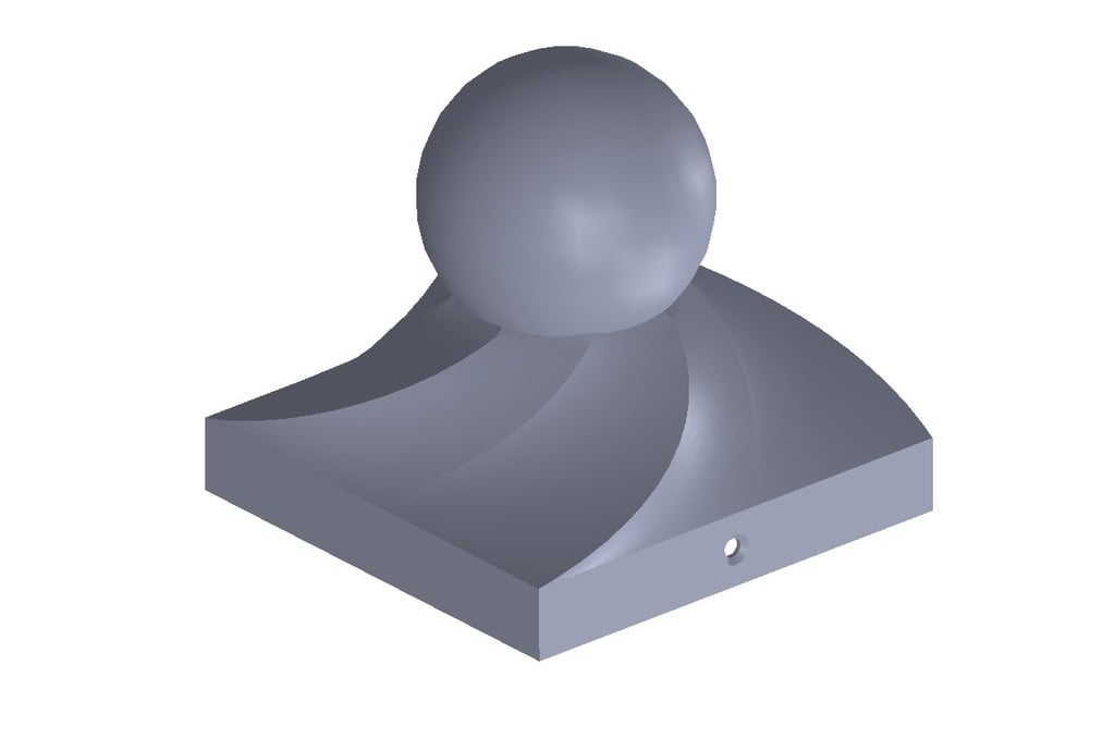 4x4 Post Caps by tetralite | Download free STL model | Printables.com