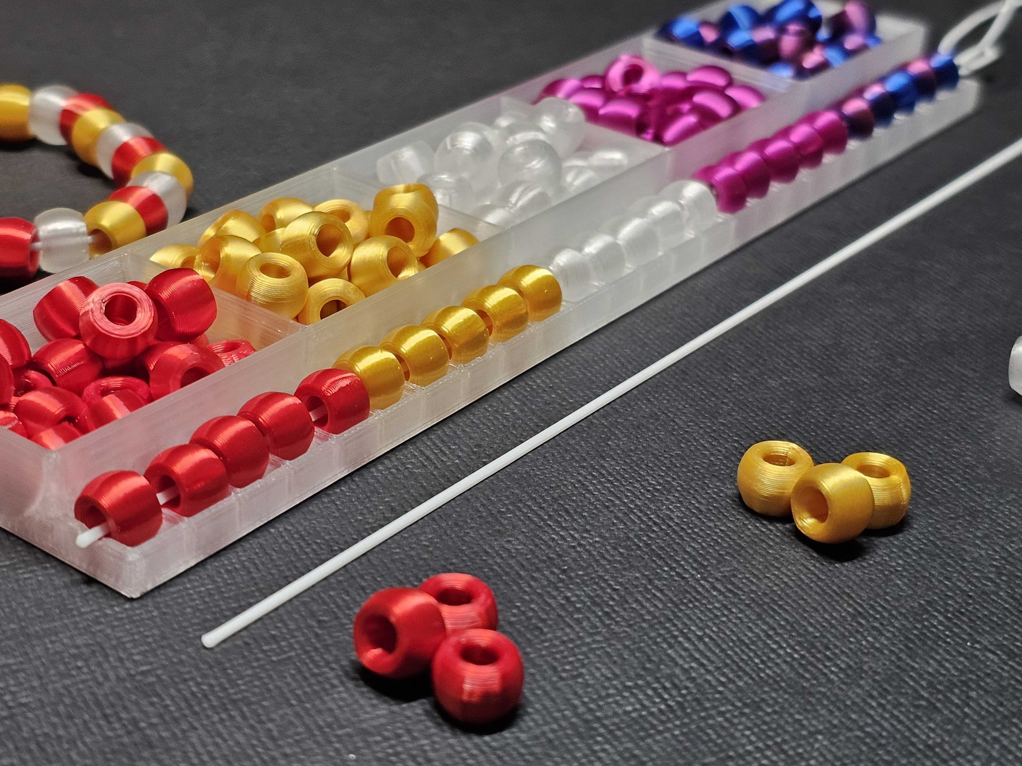 Pony bead | Standard 6mm x 9mm | Beads for friendship bracelets and ...