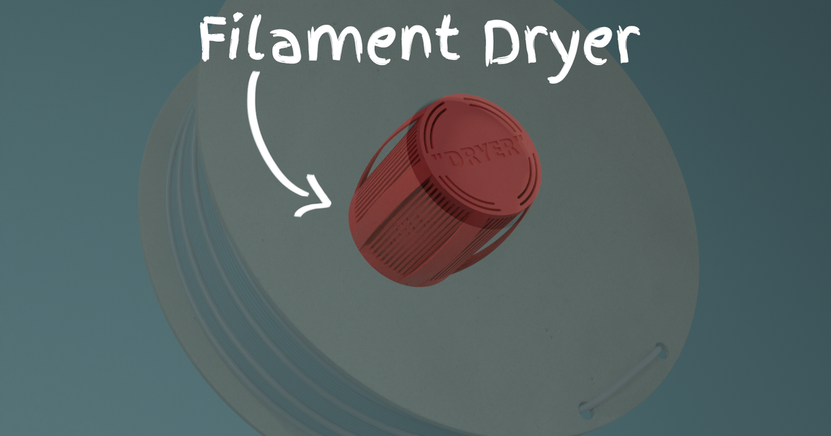 Universal Filament Dryer por pops | Descargar modelo STL gratuito | Printables.com