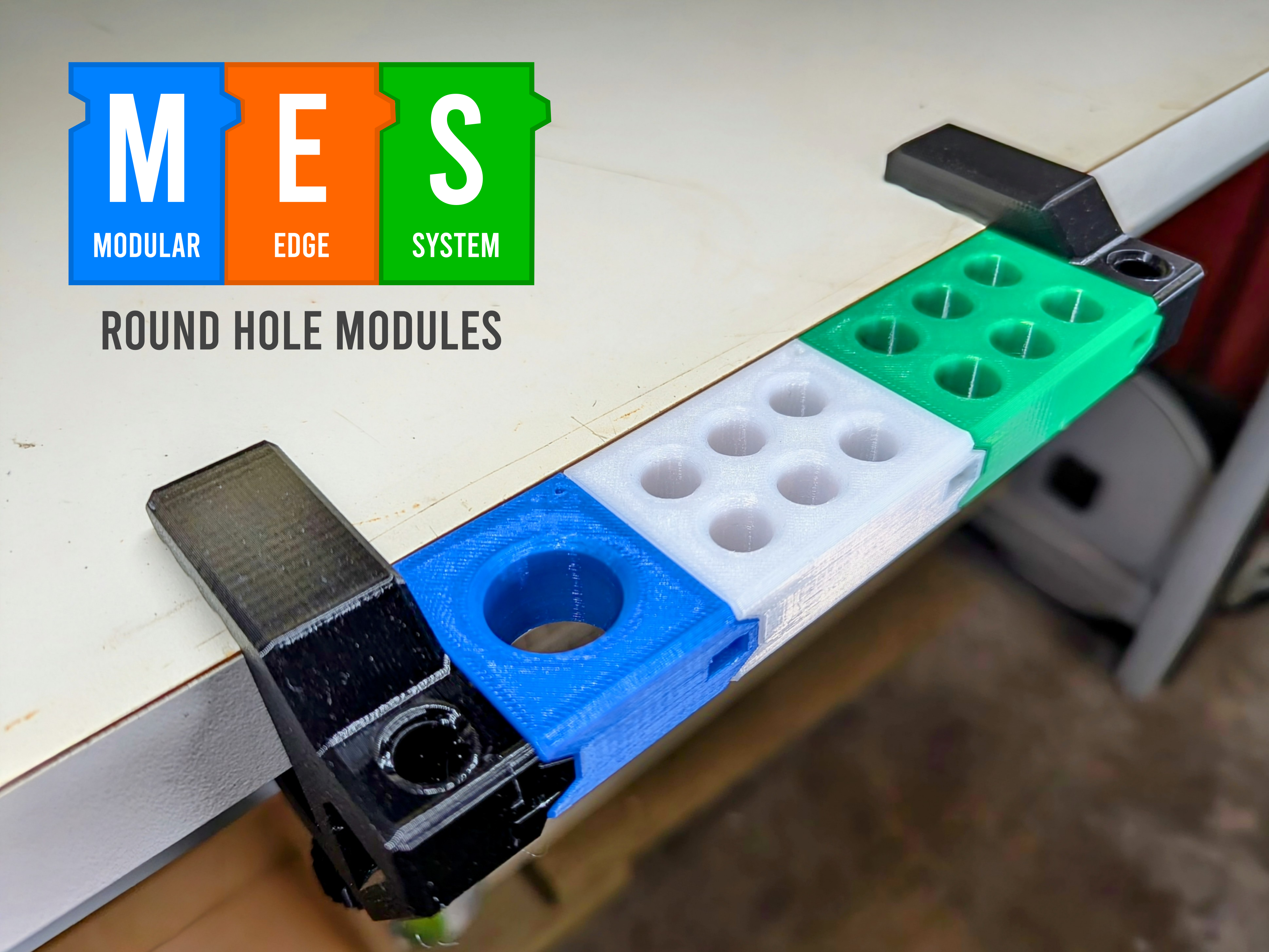 Modular Edge System: Interlocking Tool Organizer by 3D Chihuahua ...