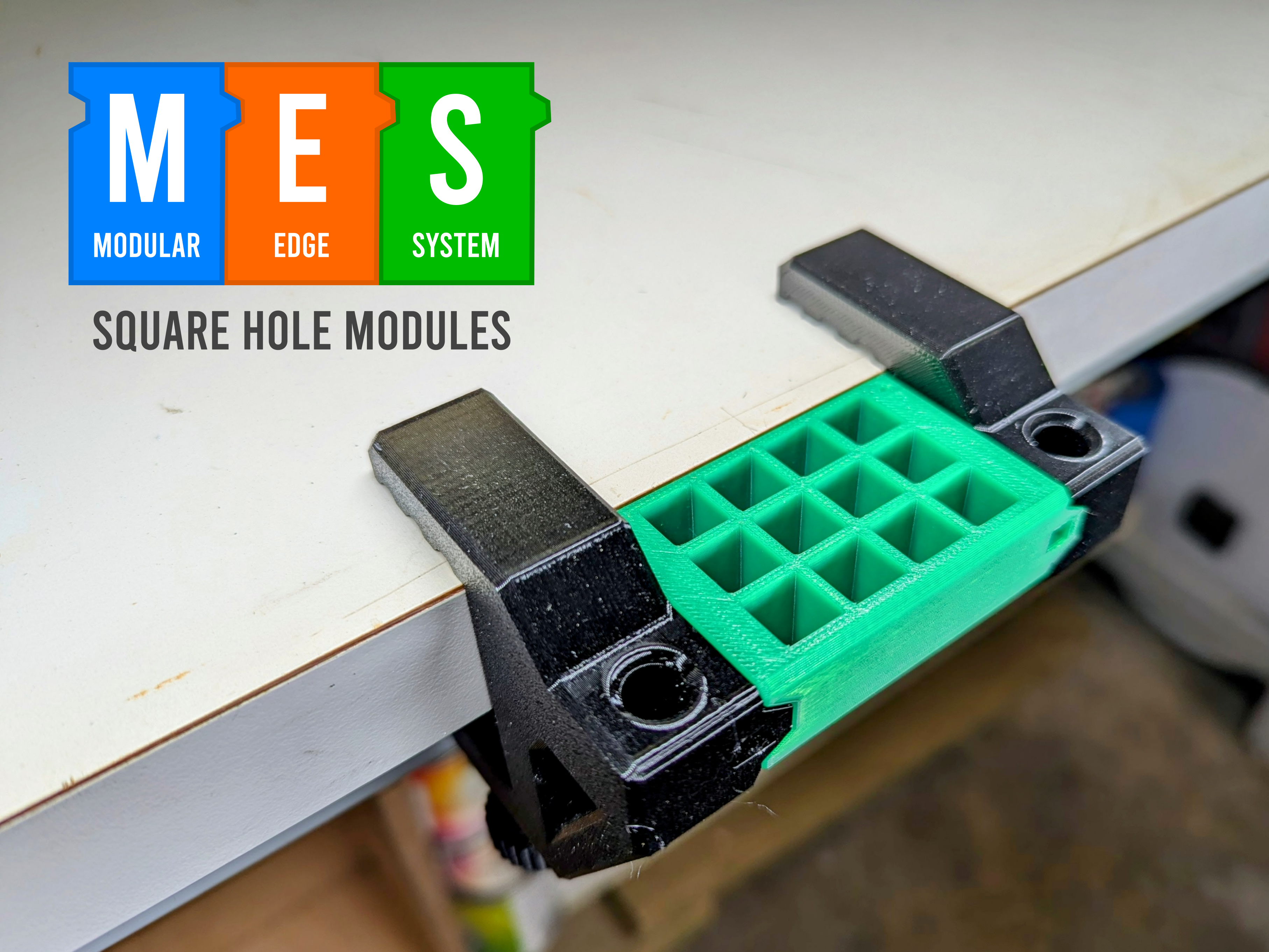 Modular Edge System: Interlocking Tool Organizer by 3D Chihuahua ...