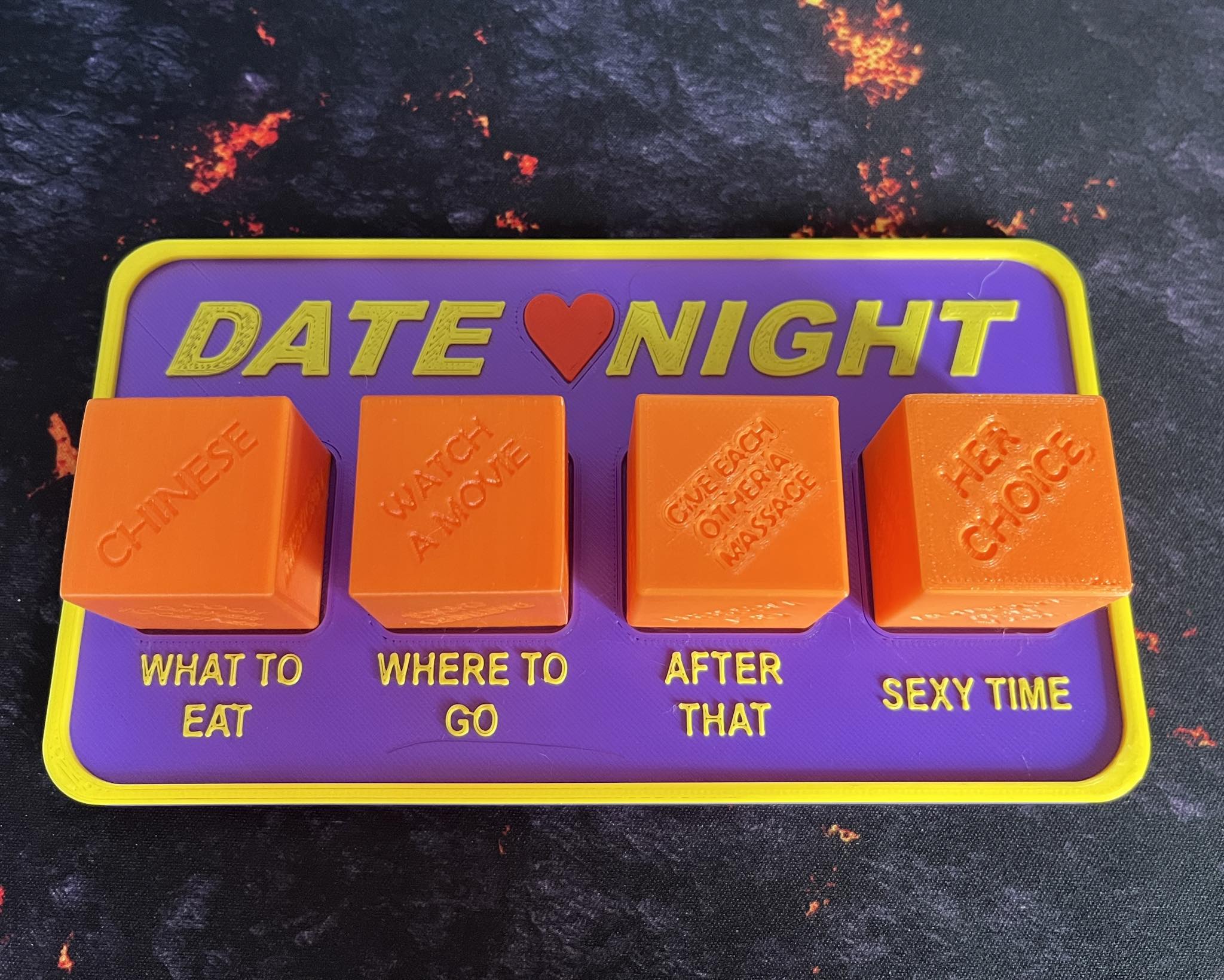 Date night cubes by RaZabi | Download free STL model | Printables.com