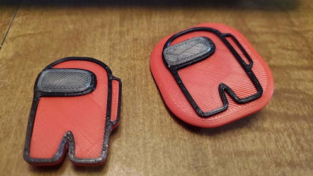 Among us pins by MEECH3D | Download free STL model | Printables.com