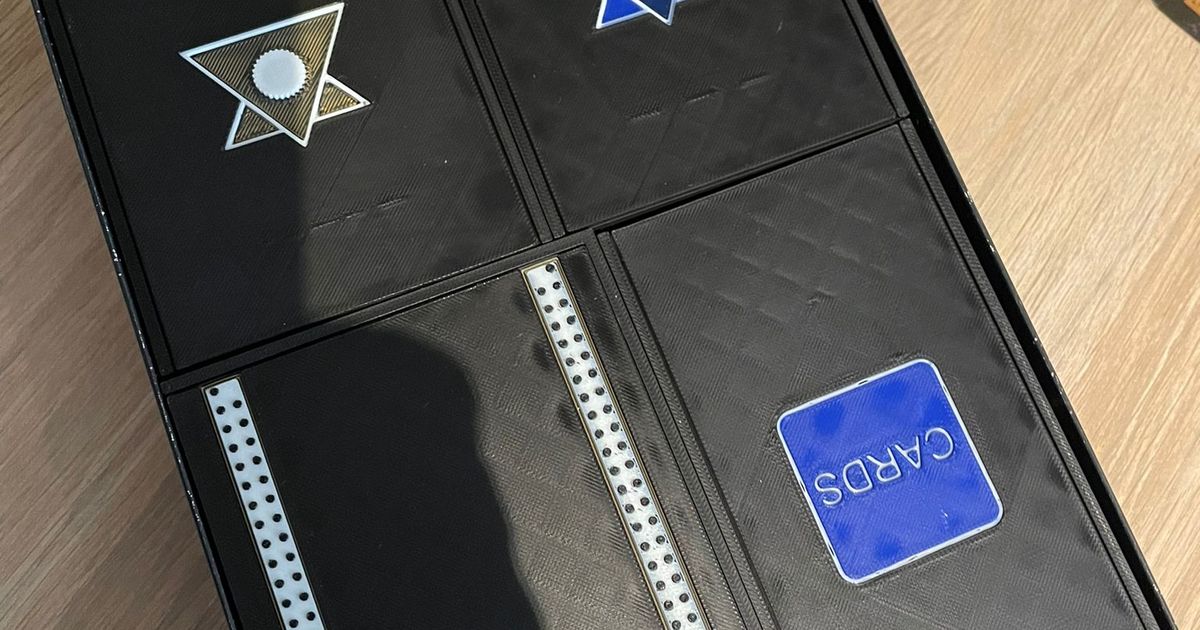 Catan Starfarers Duel Inserts by MisterK | Download free STL model ...