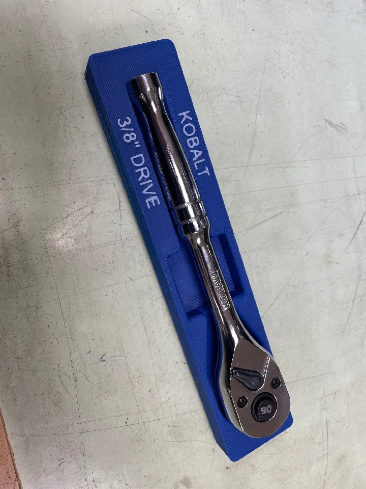 Gridfinity Kobalt 3/8" Drive Ratchet Holder 1x5x3 by ...