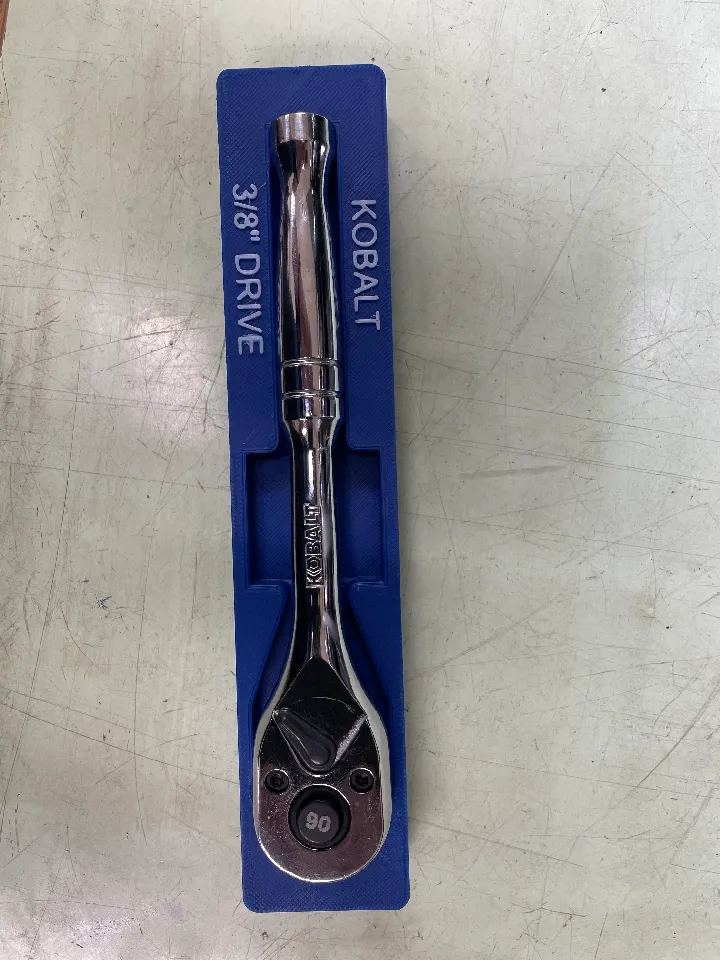 Gridfinity Kobalt 3/8" Drive Ratchet Holder 1x5x3 by ...