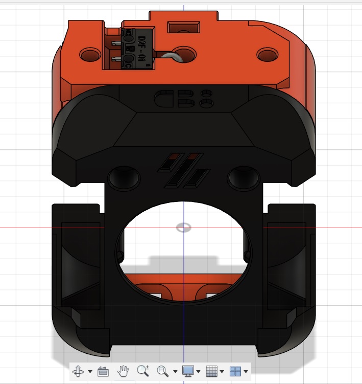 G2SA/Orbiter filament sensor for Dragonburner V8 von br41ndamage ...